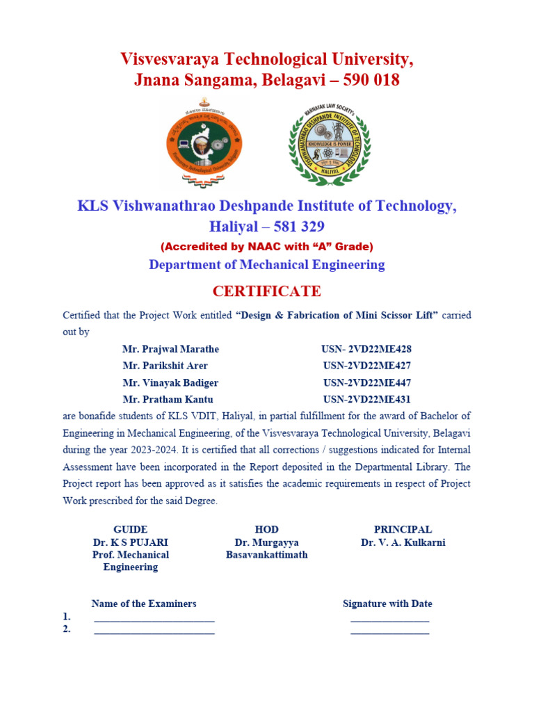 Group Certificate | PDF