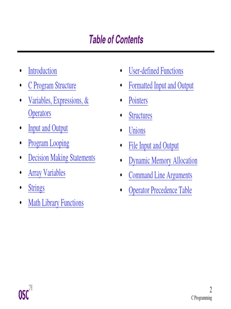 Inf 131 C Programming Pdf Integer Computer Science Control Flow