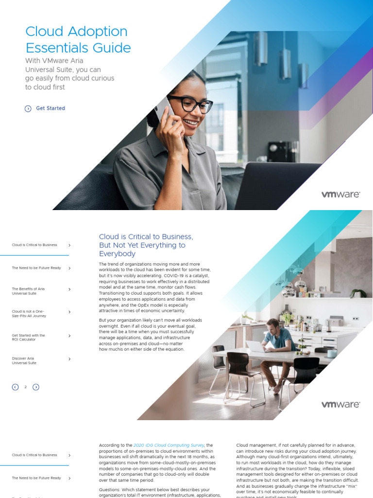 VMW Ebook Cloud Adoption Essentials Guide | PDF | Cloud Computing | Information Technology ...