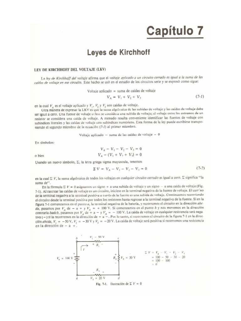 Ley de Kirchhoff | PDF