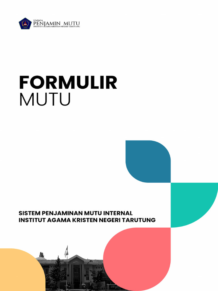 Formulir Mutu Spmi Iakn Tarutung | PDF
