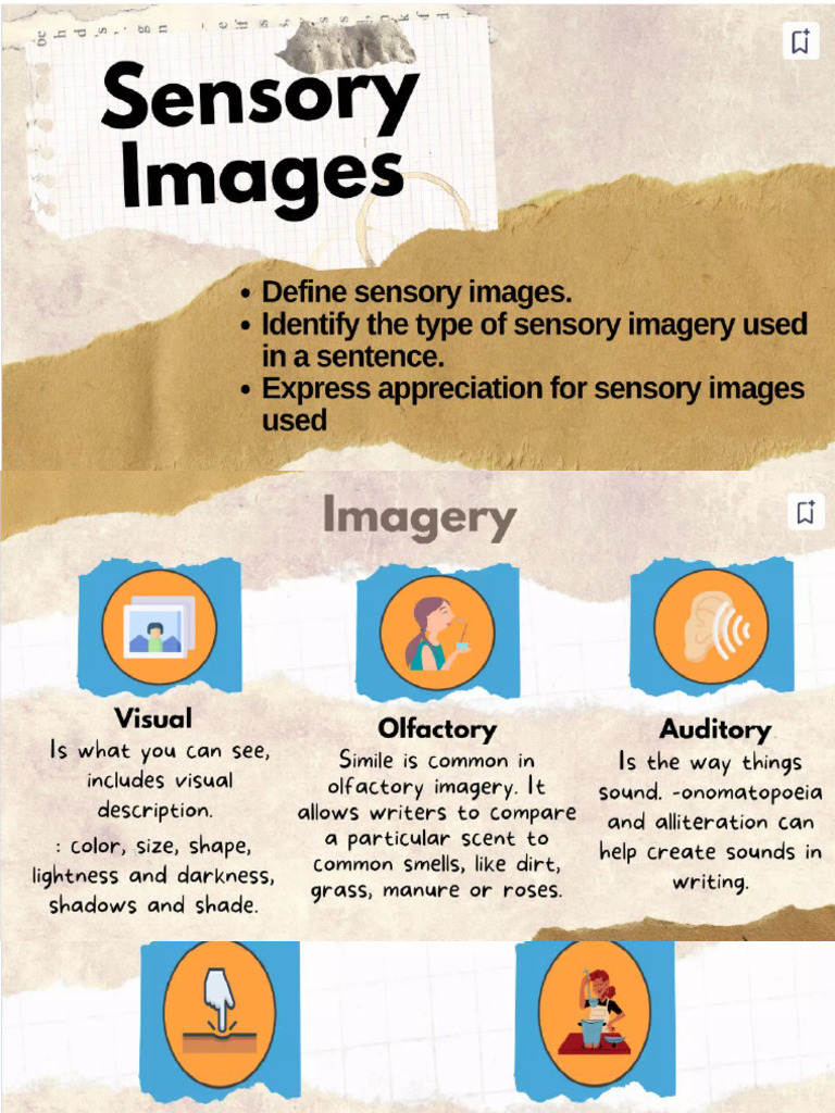 Sensory Images Content | PDF