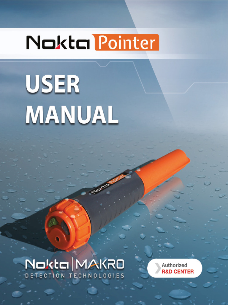 Nokta Pointer User Manual | PDF | Metal Detector | Inductor