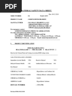 SDS - Sodium - Hypochlorite - Brenntag PDF | PDF | Ammonium | Chlorine