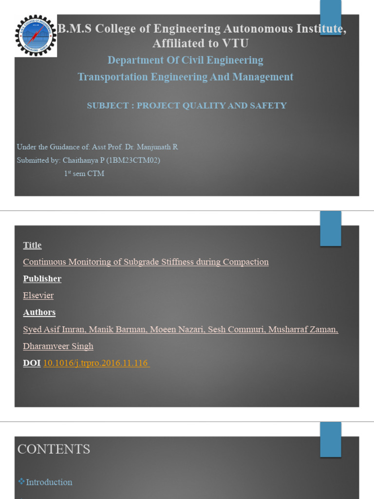 B.M.S College of Engineering Autonomous Institute, Affiliated To VTU | PDF