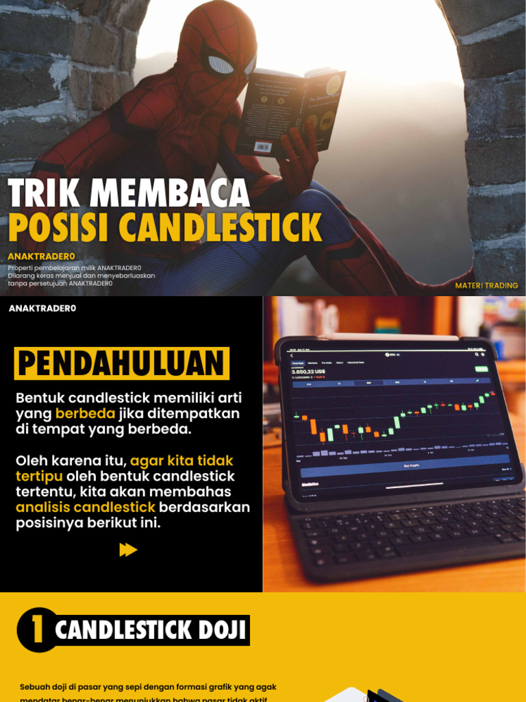 Anaktrader Tips Membaca Candlesticks | PDF