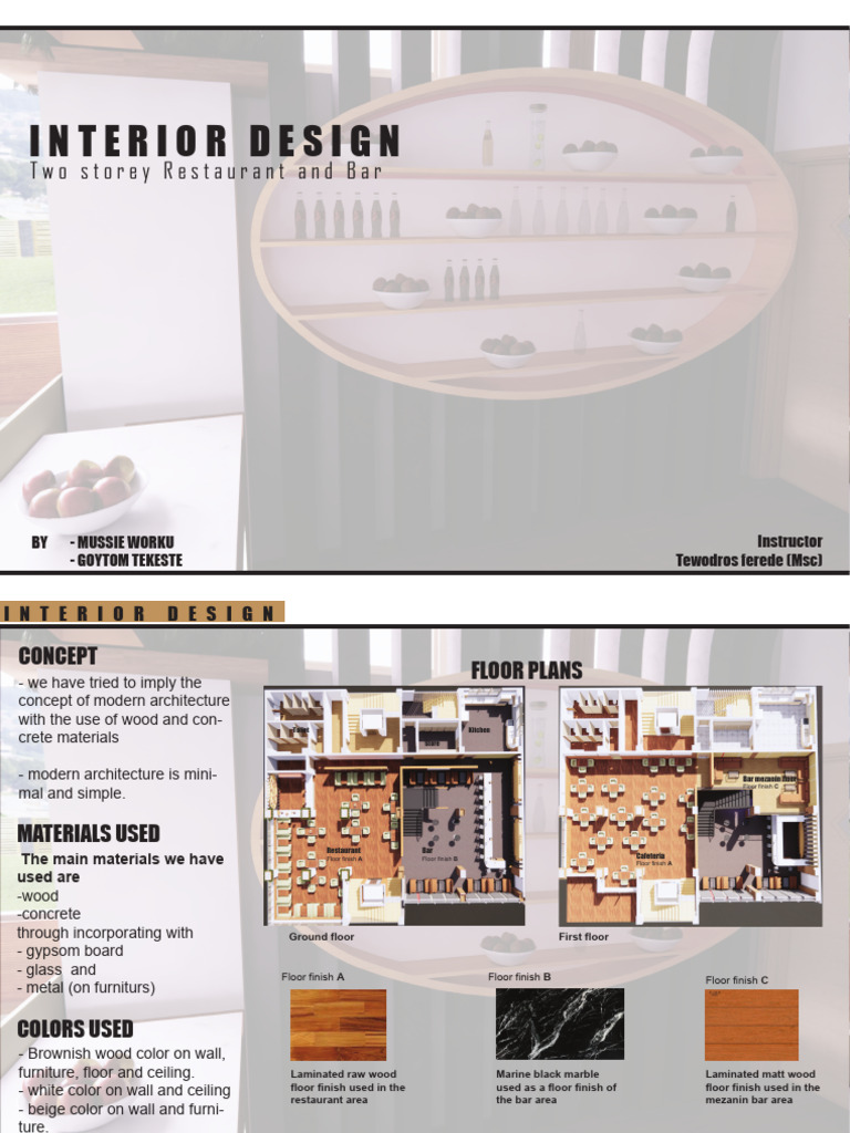 Interior Presentation Panel | PDF | Wood | Lamination