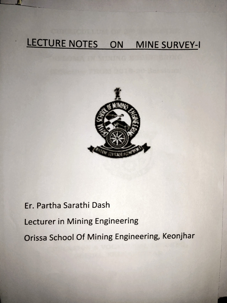 Mine Survey 1 | PDF