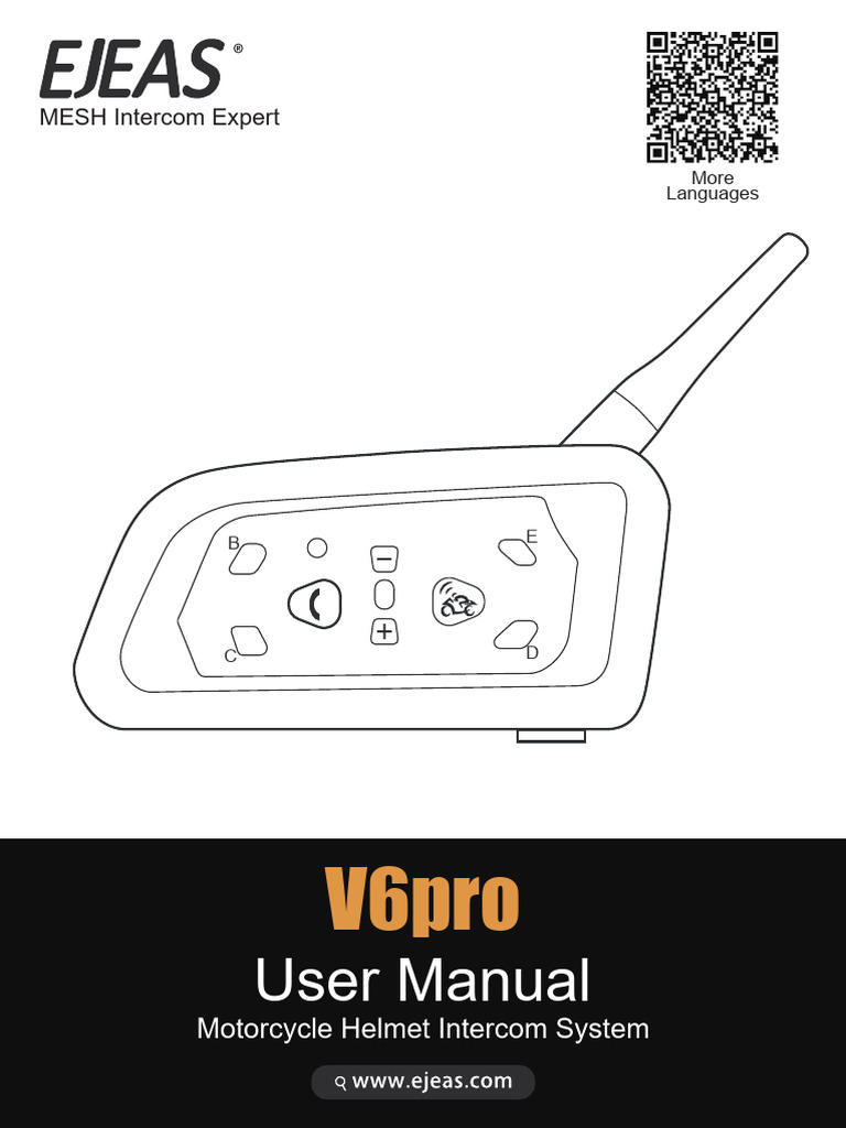 Type C V6pro User Manual En 2024 03 18 Pdf Telephone Bluetooth