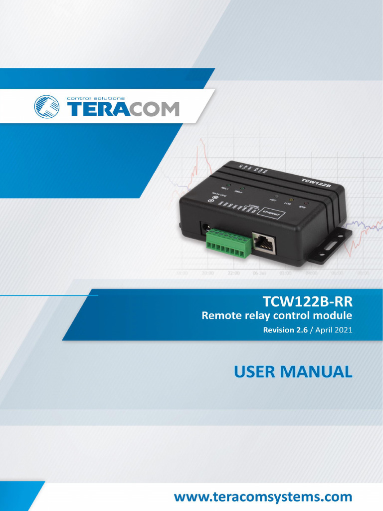 tcw122b RR Remote Relay Control Module User Manual r2.6 | PDF | Client ...