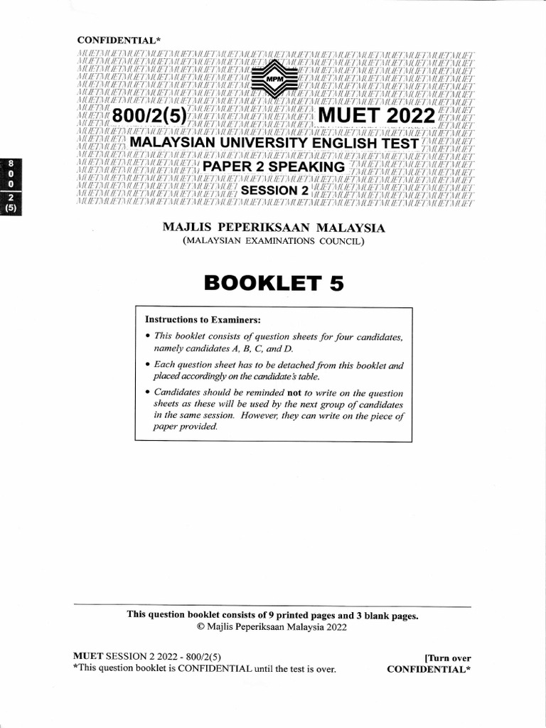 Booklet 5 | PDF