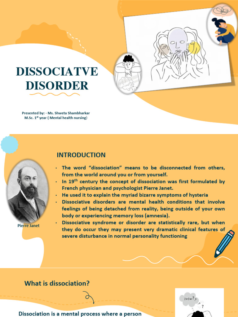 Dissociative Disorder | PDF | Dissociation (Psychology) | Psychotherapy
