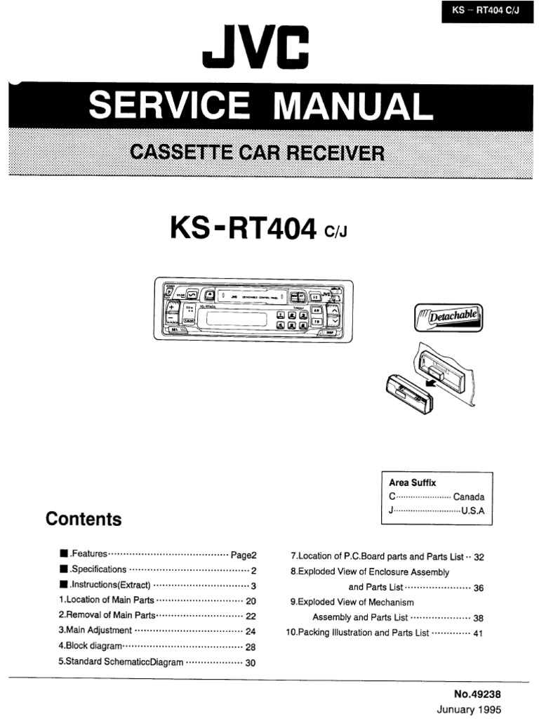 JVC ks-rt404 | PDF