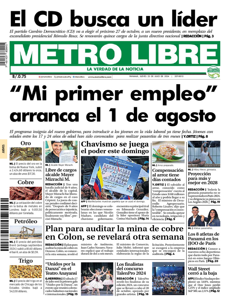 Panamá -Metro Libre FULL (1) | PDF | Panamá | Legislador