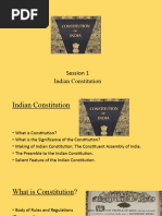 Detailed SSC Polity Notes | PDF | Constitution | Government