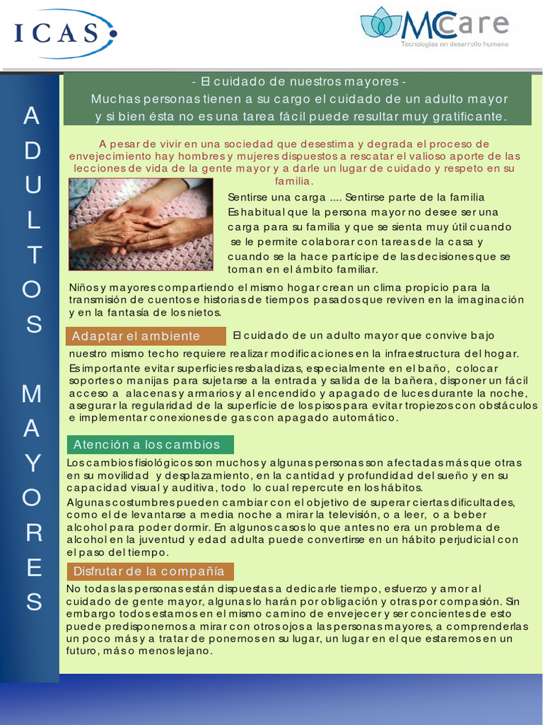 Adultos Mayores | PDF | Vejez | Ciencias del comportamiento