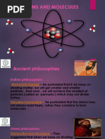 CLASS 9 Science (Chemistry) PPT Chapter 3 Atoms and Molecules - Pptx.new | PDF | Ion | Mole (Unit)