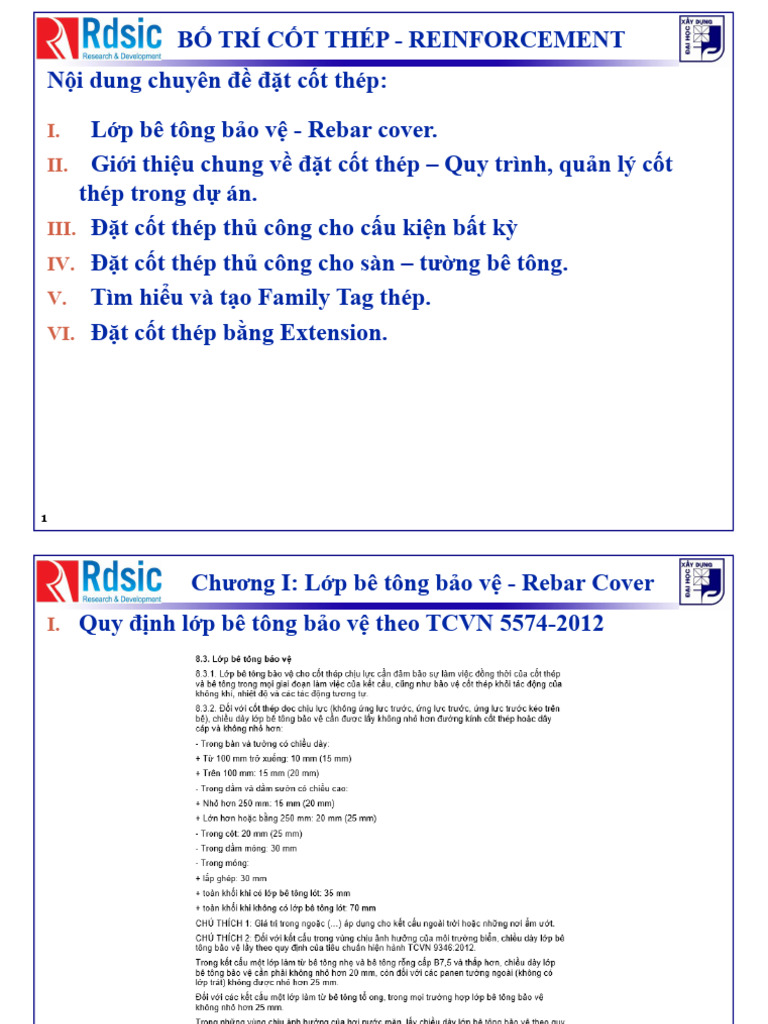 Slide 5 - Dat Cot Thep Cho Cau Kien | PDF