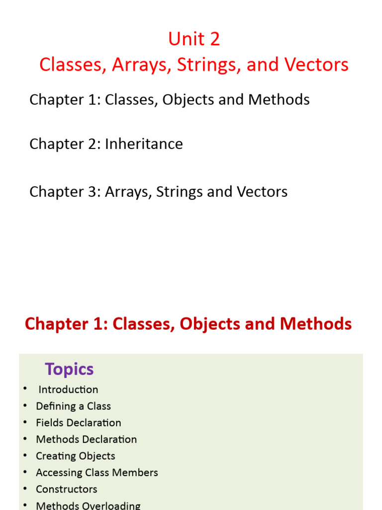 Java Unit - 2 (Final) | PDF | Inheritance (Object Oriented Programming ... Java Unit - 2 (Final) | PDF | Inheritance (Object Oriented Programming ...