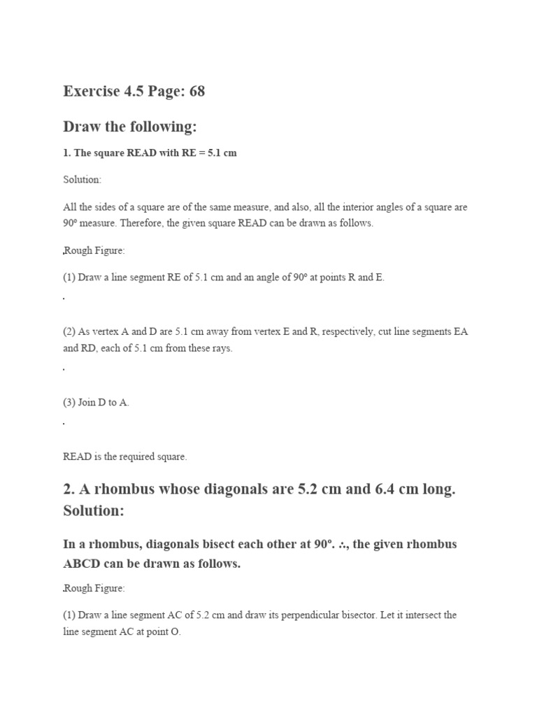 Exercise 4.5 | PDF