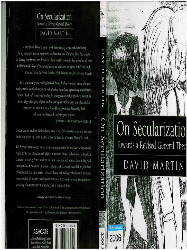 David Martin - On Secularization - Towards A Revised General Theory (2005) | PDF