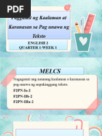 FILIPINO 2 - Salitang Naglalarawan | PDF