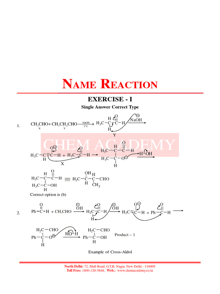 Chem Academy | PDF | Chemical Reactions | Unit Processes