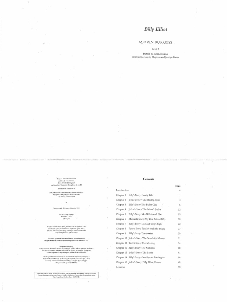 Billy Elliot Belgrano | PDF