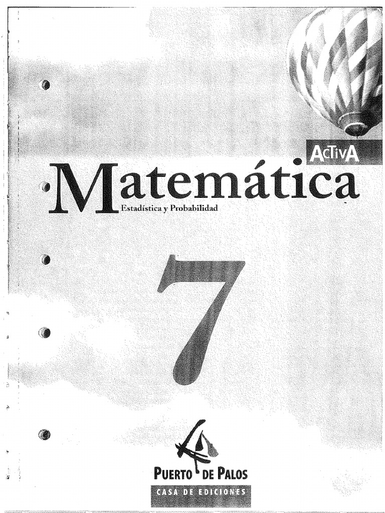 Activa Matematica 7 Colegio | PDF