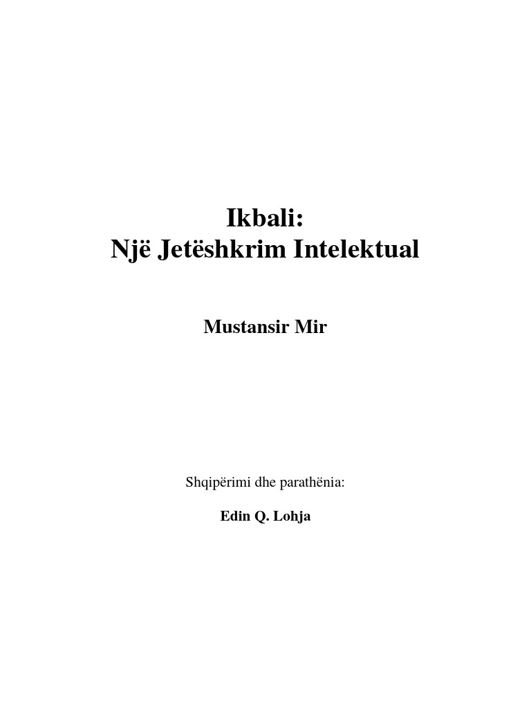 Ikbali - NJD Jetdshkrim Intelektual | PDF