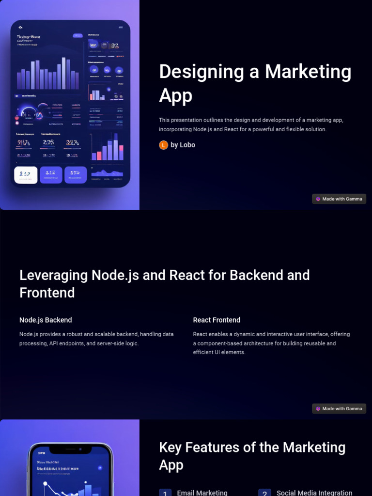 Designing A Marketing App | PDF | Cloud Computing | Mobile App
