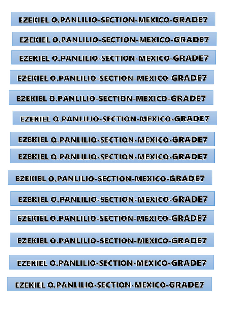 Panlilio Siblings | PDF