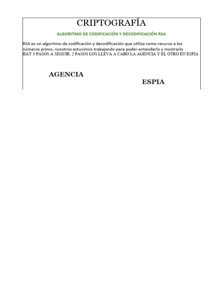 CRIPTOGRAFíA nuevo | PDF | Criptografía de clave pública | Clave (criptografía)