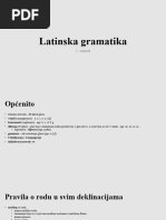 Deklinacija Imena | PDF