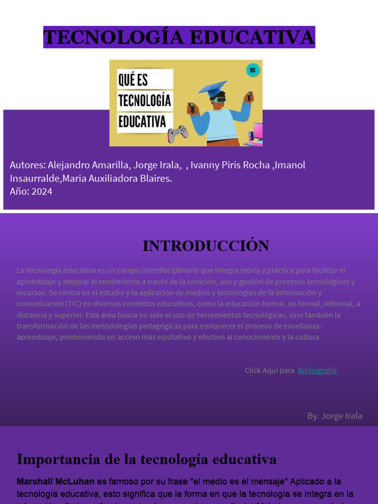 Tecnología Educativa | PDF | Tecnologia Educacional | Aprendizaje