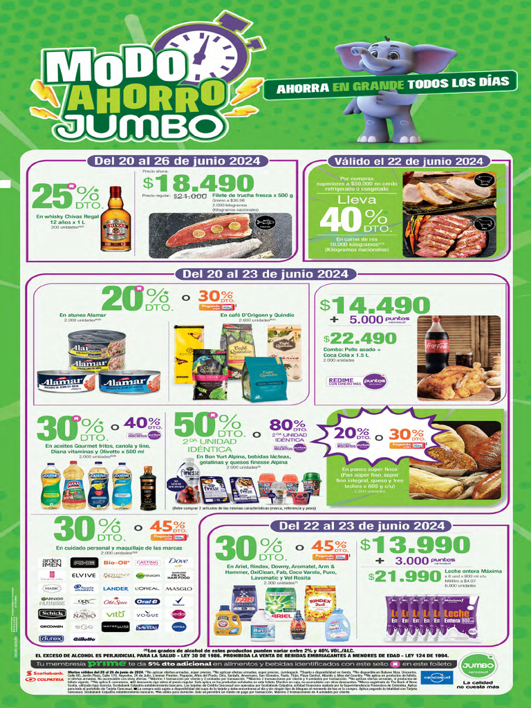 Octavilla Jumbo Del 20 Al 26 Junio | PDF