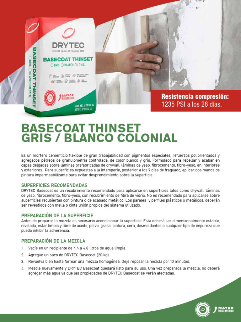 6-BaseCoat Drytec-1 | PDF | Pintar | Revestimiento