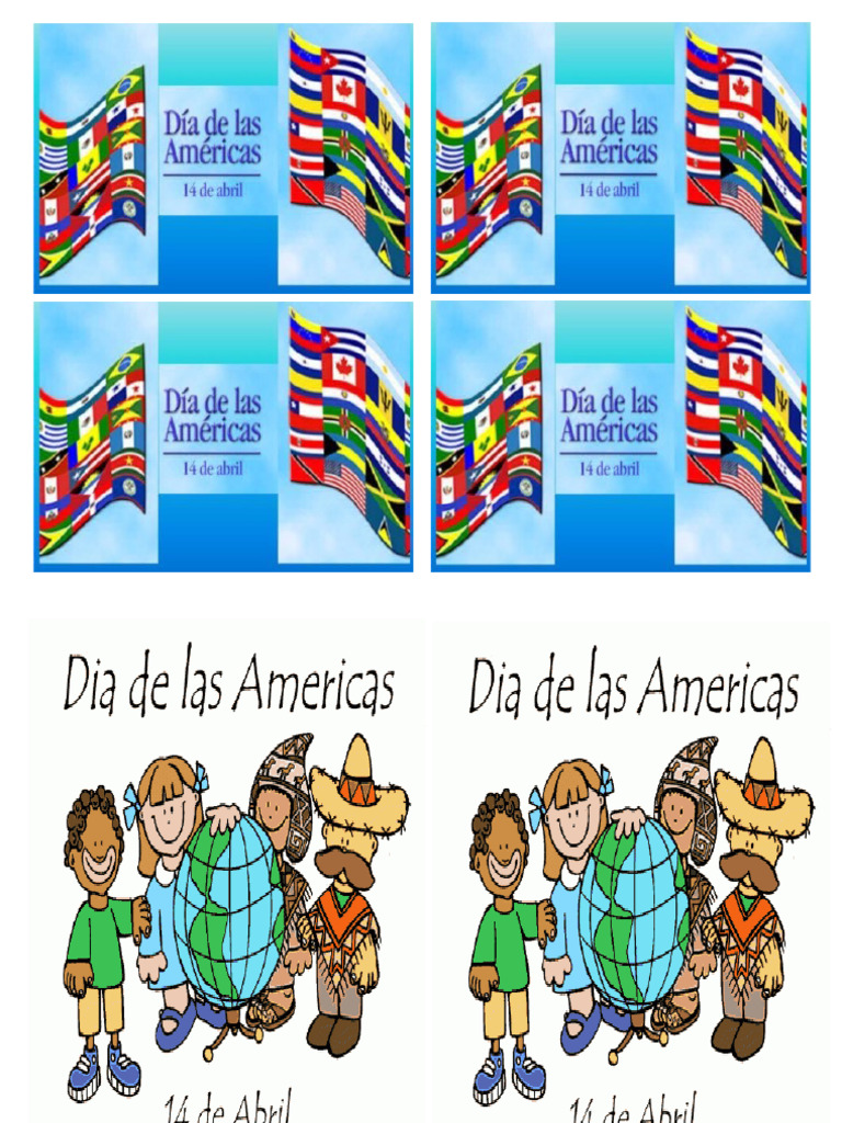 Imagen Por El Dia de Las Americas | PDF
