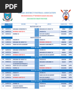 Fixtures - GDL Promotion League - 2024 | PDF | Sports | Team Sports