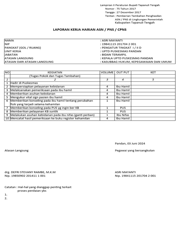 LKH Asri Mayanti Juni 2024 | PDF