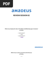 Amadeus Basic MCQs TEST | PDF | Data | Transport