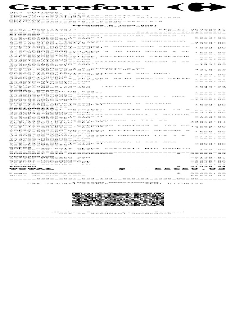 Receipt 1722173926000 | PDF | Cocina | Alimentos