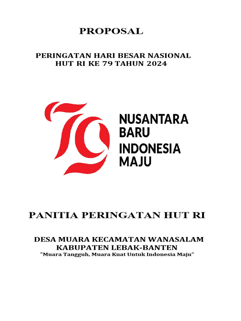 Proposal PHBN 2024 New. 01 | PDF