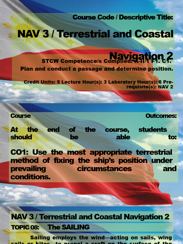Terrestrial Navigation Course Overview | PDF | Navigation | Longitude