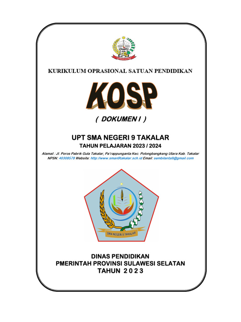 Cover Kosp 2023-2024 | PDF