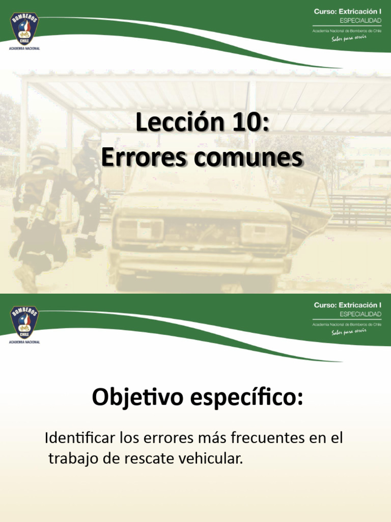 Lección 10 Errores Comunes | PDF
