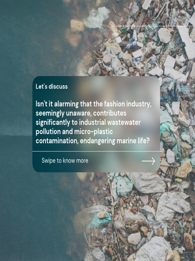 Fashion's Role in Ocean Pollution | PDF