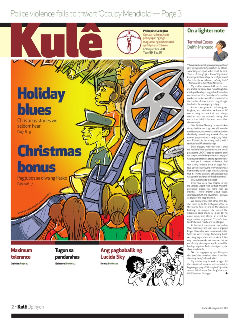 Philippine Collegian Tomo 89 Issue 20 | PDF | Coca Cola | Curriculum Philippine Collegian Tomo 89 Issue 20 | PDF | Coca Cola | Curriculum