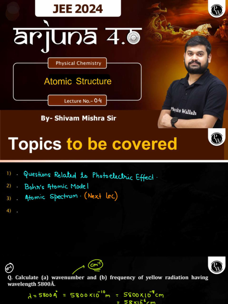 Atomic Structure 4 | PDF