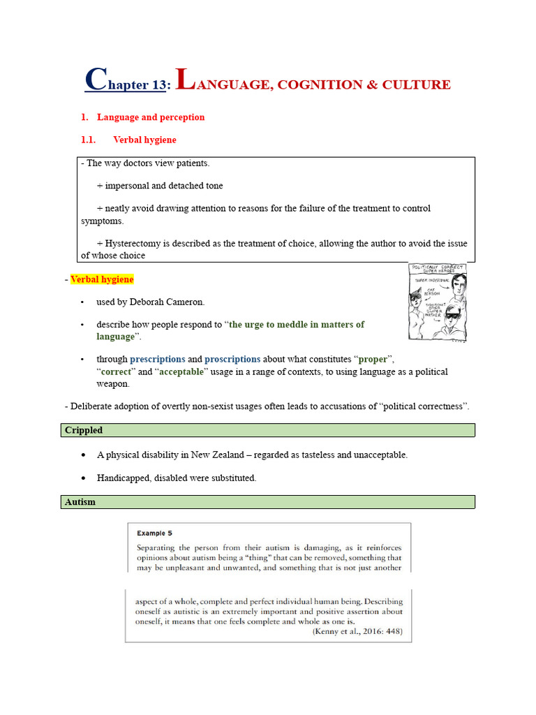 Chapter13 Language Cognition And Culture Pdf Cognitive Science Liberal Arts Education